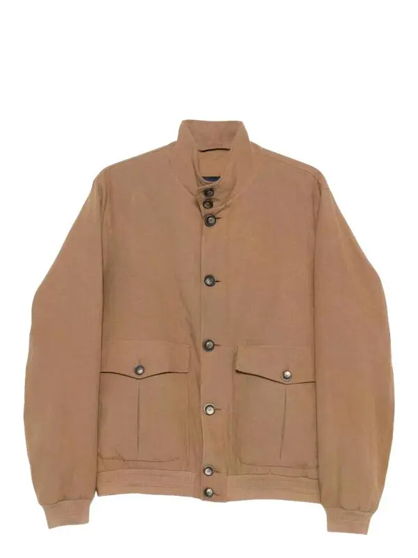 Herno Flap-pockets Bomber Jacket - Neutrals