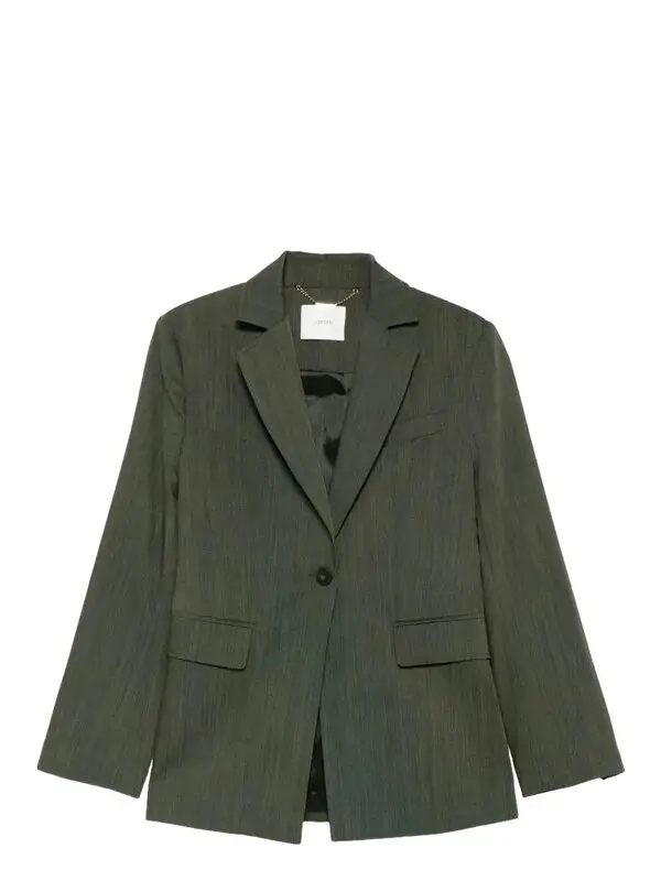 JOSEPH Maati Button Wool Jacket - Green
