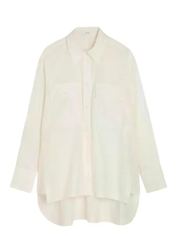 JOSEPH Ranya Poplin Shirt - Neutrals