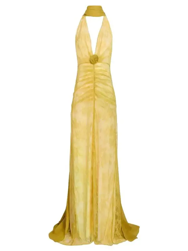 DE LA VALI Amora Maxi Dress - Yellow