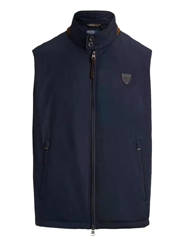 Polo Ralph Lauren Shield-patch Gilet - Blue