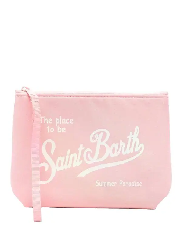 MC2 SAINT BARTH Aline Zip Clutch - Pink