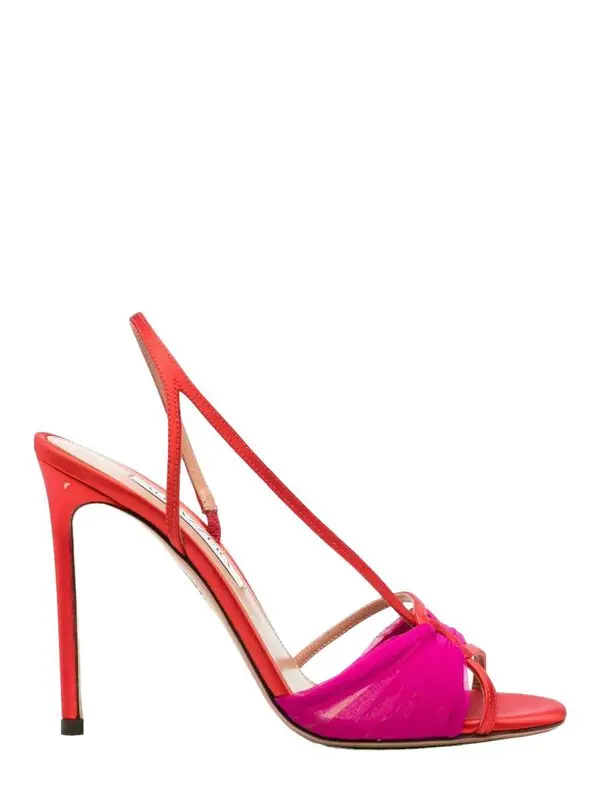 AQUAZZURA Sweet Whisper Strappy Sandals - Red