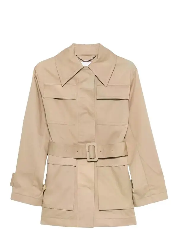 JOSEPH Shama Belted Coat - Neutrals