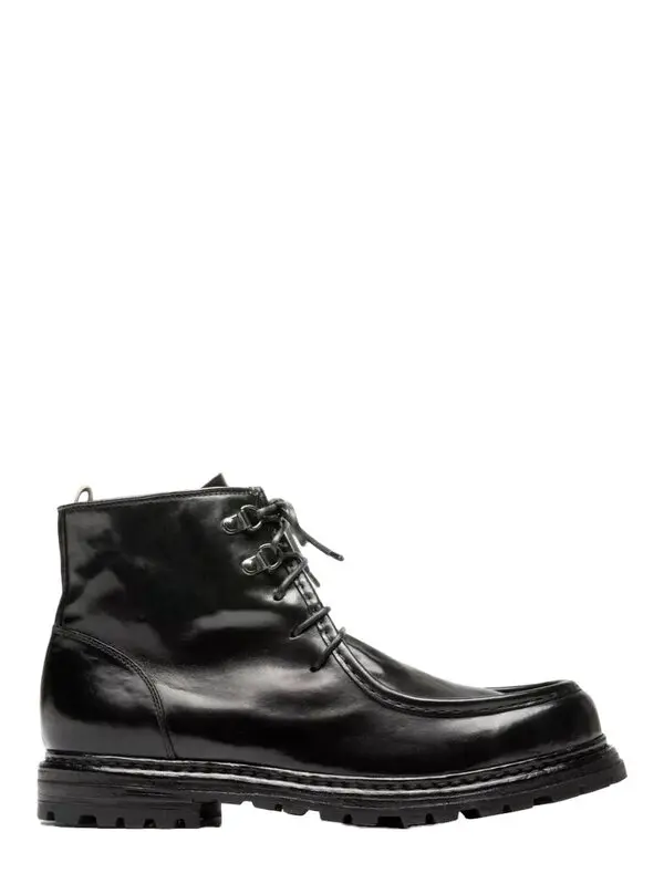 Officine Creative Lace-up Boots - Black
