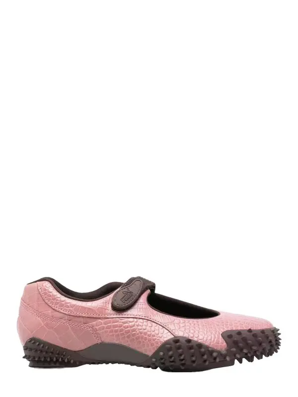 PUMA Mostro Fey Crocodile-effect Strap Sneakers - Pink