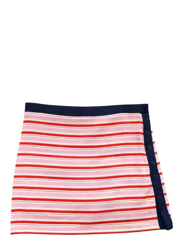 Simkhai Striped Mini Skirt - Pink