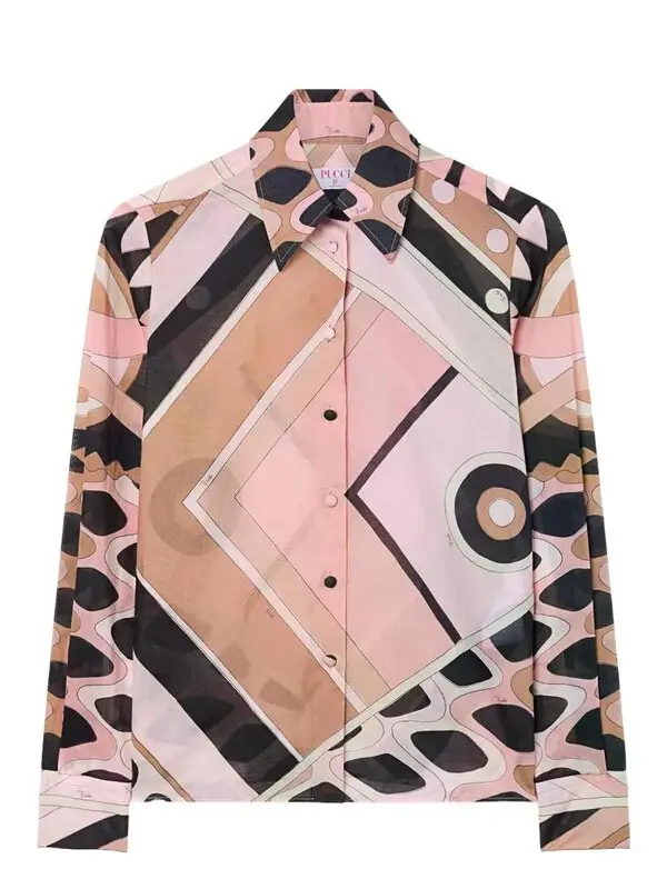 Emilio Pucci Vivara Printed Shirt - Pink