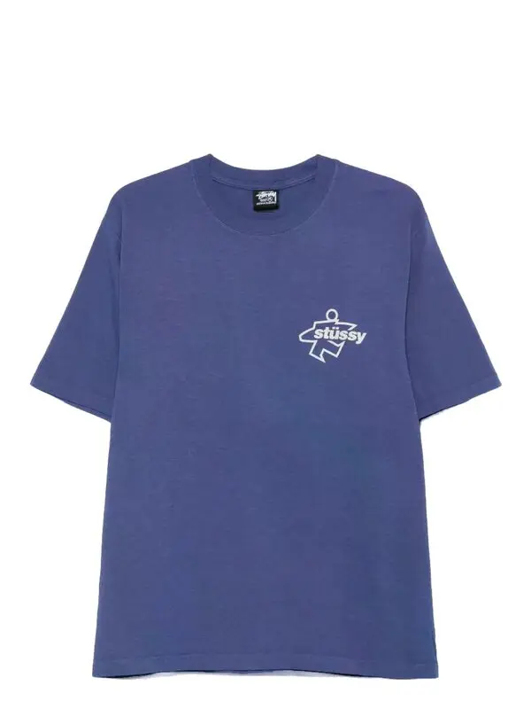 StÜssy Logo T-shirt - Blue