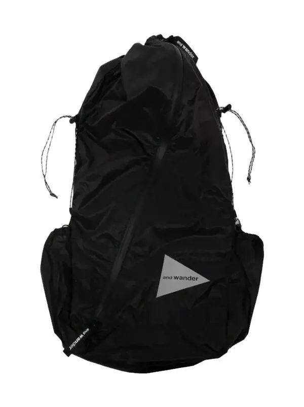 AND WANDER Sil Backpack - Black