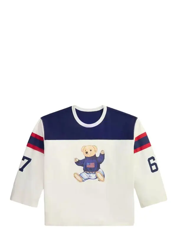 Polo Ralph Lauren Polo Bear Long-sleeve T-shirt - Neutrals