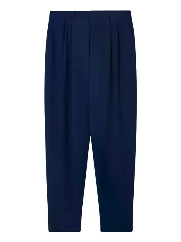 Giorgio Armani Pleated Trousers - Blue