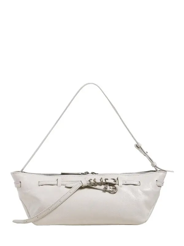 MARGESHERWOOD Grandma Used Sling Bag - Off White Cracked