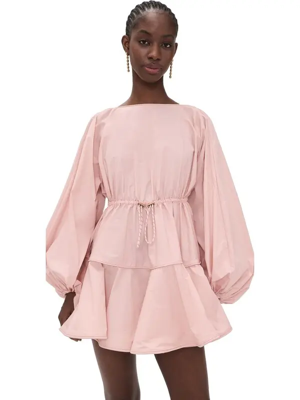 Zimmermann Alchemy Mini Dress - Peach