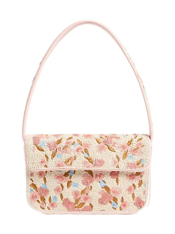 Staud Tommy Beaded Shoulder Bag - Spring Day
