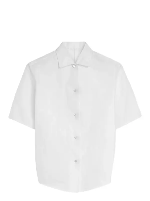 JIL SANDER Faille Shirt - White