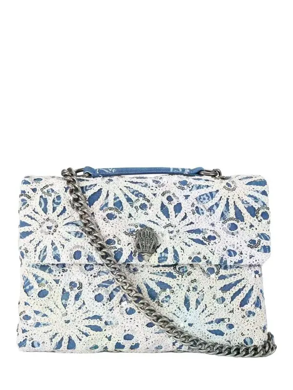 Kurt Geiger Large Kensington Crossbody Bag - Blue