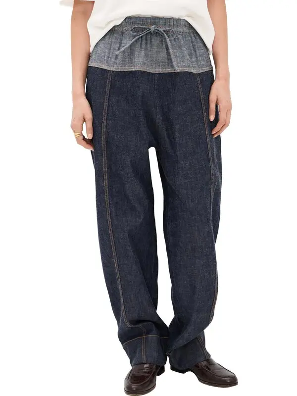 Rachel Comey Ennu Denim Pants - Indigo