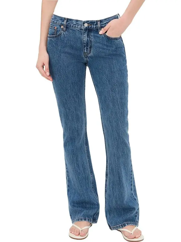 Still Here Tomorrow Low-rise Jeans - Classic Blue