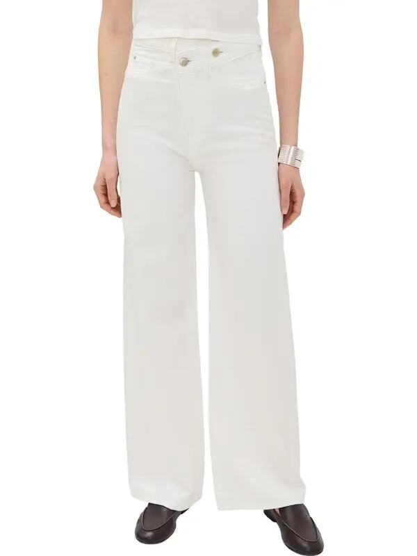 Warp + Weft Wide Leg Jeans - Twisted Optic