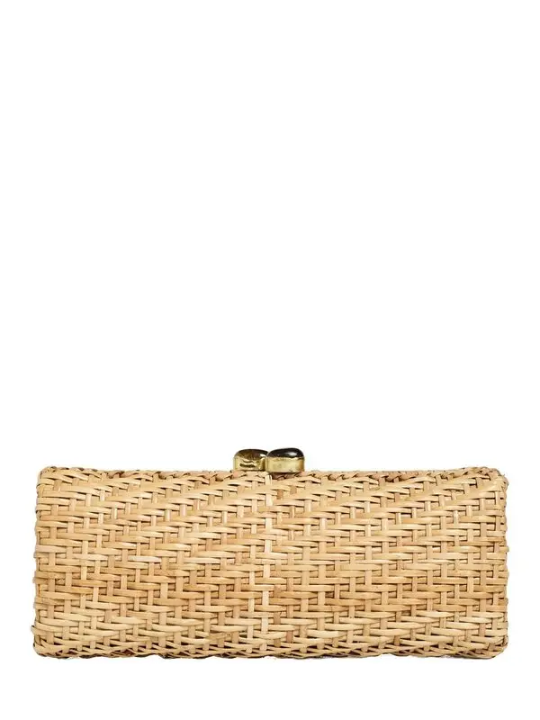 Poolside The Nantucket Clutch - Natural
