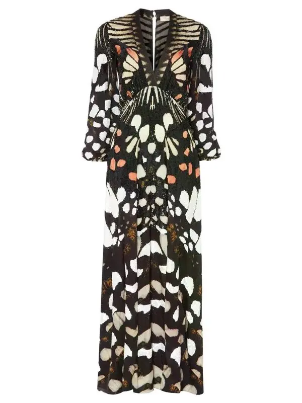 TEMPERLEY LONDON Emperor Gown Dress - Black
