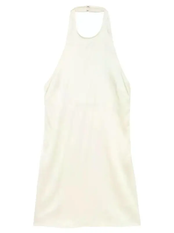 Enza Costa Sleeveless Mini Dress - Yellow