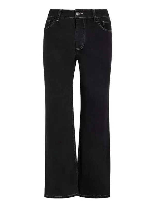LIBEROWE Alec Straight-leg Jeans - Black
