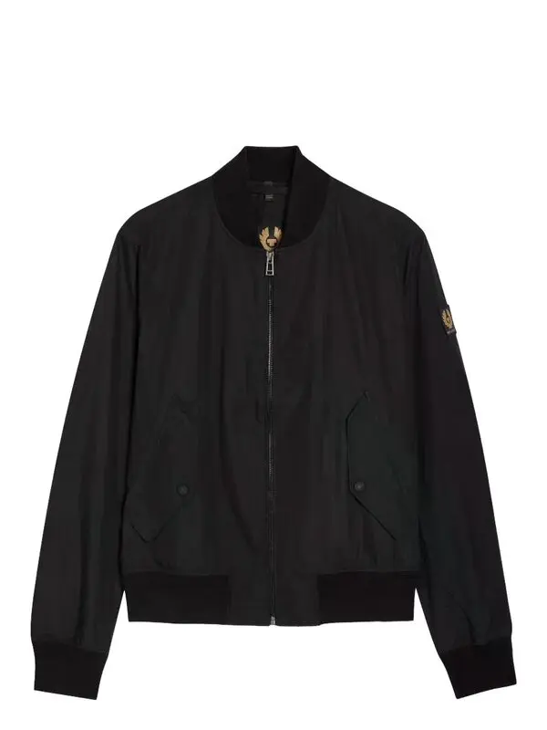 Belstaff Carrier Zip-up Bomber Jacket - Black