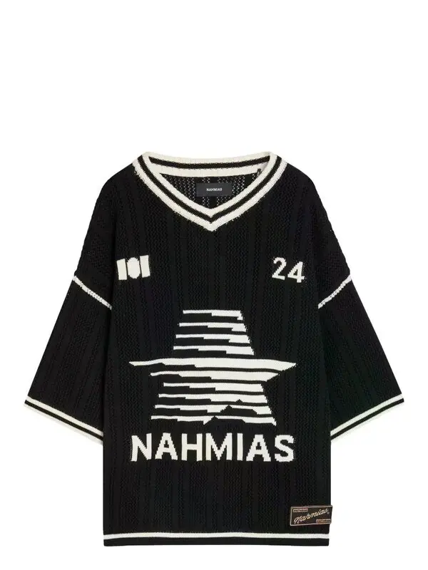 NAHMIAS Graphic Jersey - Black