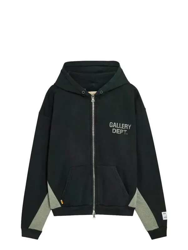 GALLERY DEPT. Full-zip Hoodie - Black