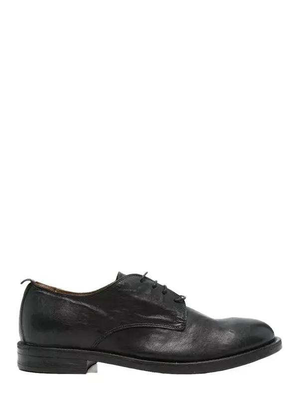 Moma Lace-up Derby Shoes - Black