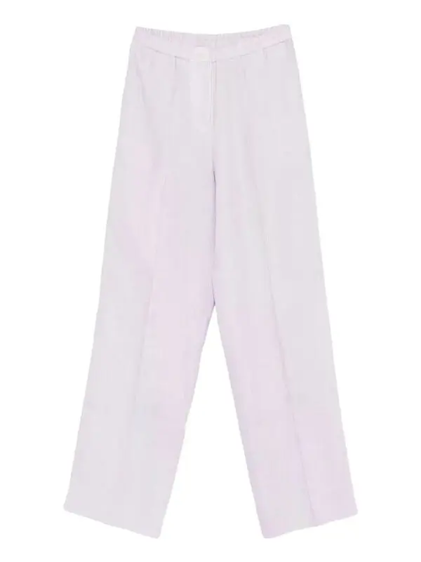 MANUEL RITZ Elasticated Trousers - Purple