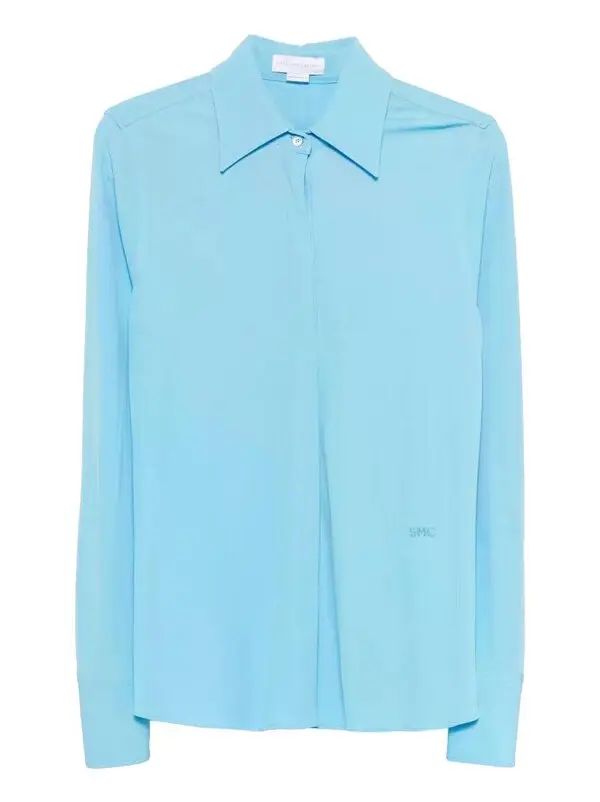 Stella McCartney Point-collar Shirt - Blue