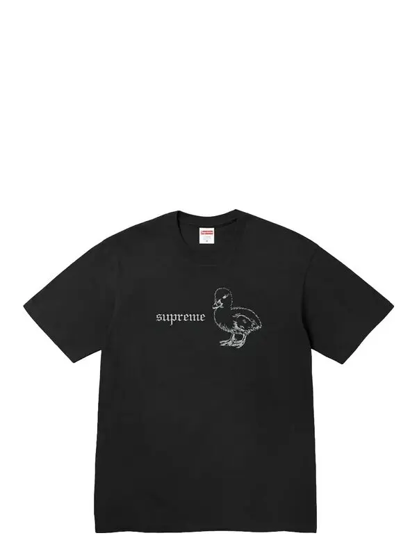 Supreme Duck Graphic T-shirt - Black
