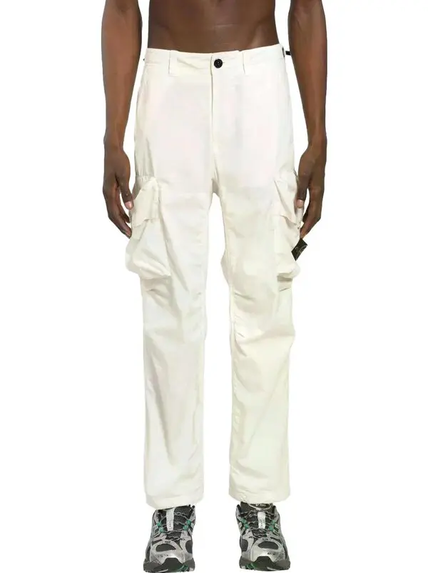 Stone Island Button Cargo Pants - Neutrals