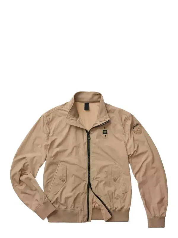 BLAUER. Alwin Bomber Jacket - Neutrals