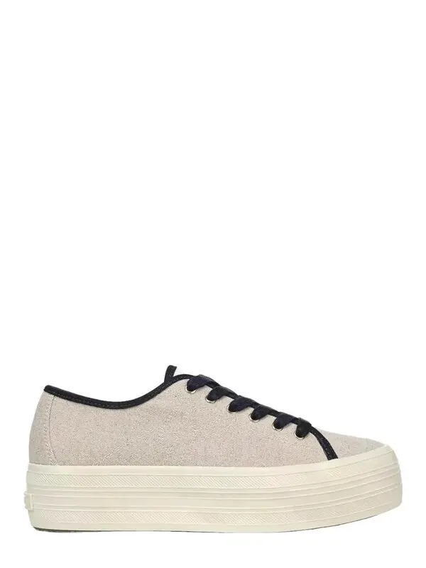 Veronica Beard Platform-heel Sneakers - Neutrals