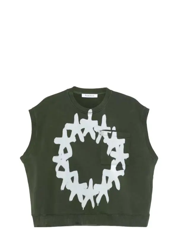 Études Studio Europa Sleeveless Sweatshirt - Green