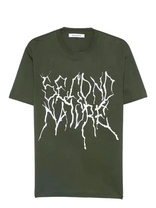 Études Studio Printed T-shirt - Green