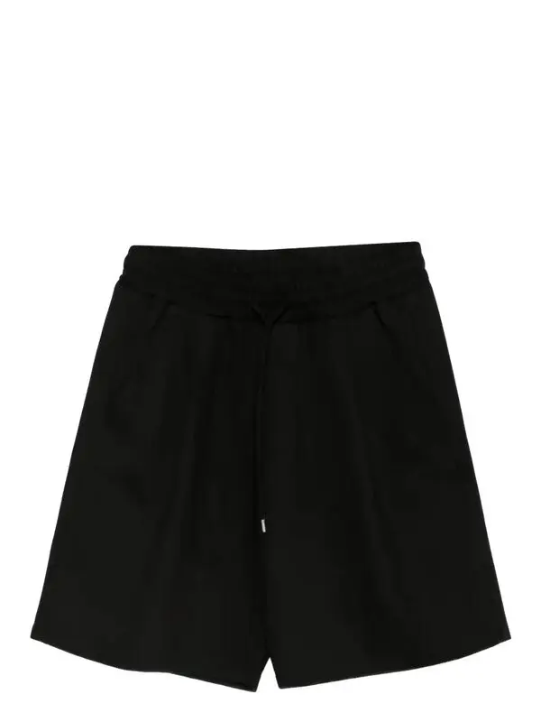 WOC Drawstring Track Shorts - Black
