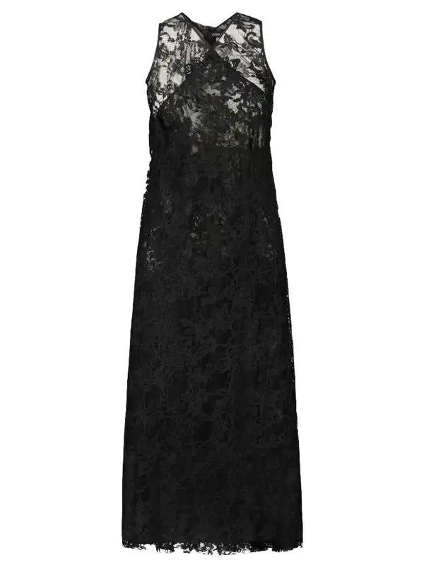Junya Watanabe Lace Mini Dress - Black