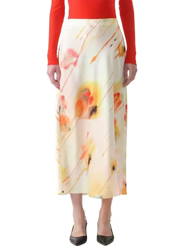 JASON WU Floral-print Pencil Skirt - Neutrals