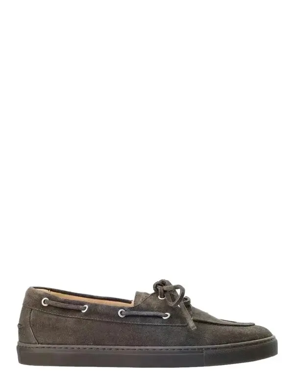 COPENHAGEN  Cph160m Suede Boat Shoes - Brown