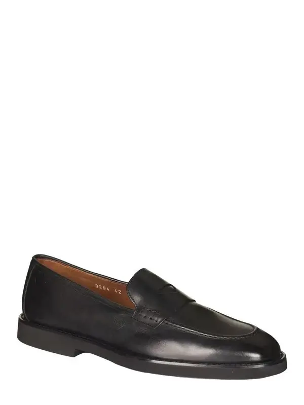 DOUCAL'S Flat Loafers - Black