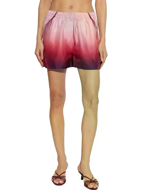 Casablanca Graphic-print Shorts - Pink