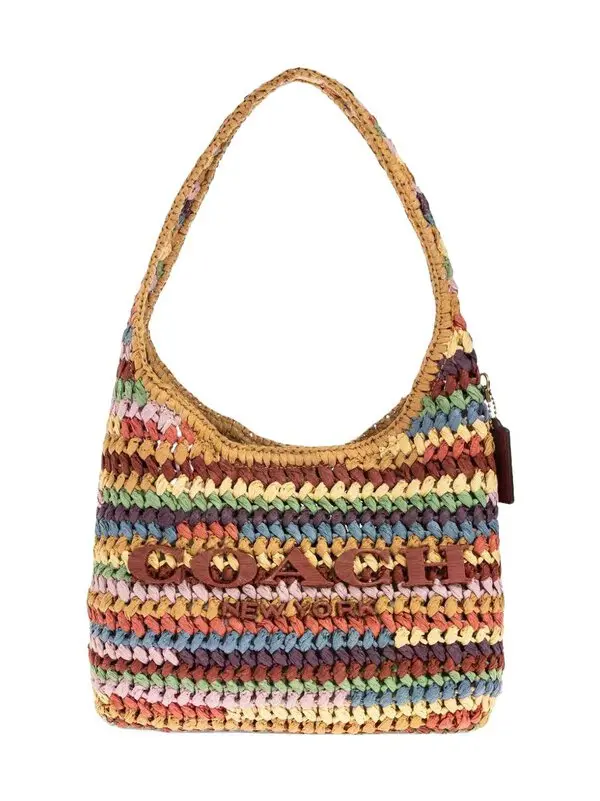 COACH Brooklyn Interwoven Tote - Yellow