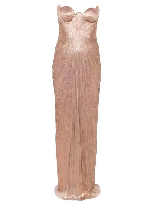 MARIA LUCIA HOHAN Jasleen Draped Dress - Pink