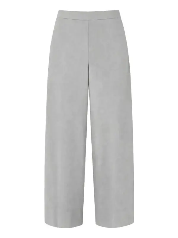 GLORIA COELHO Straight-leg Trousers - Grey