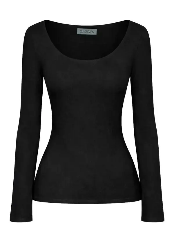 GLORIA COELHO Long-sleeve Top - Black